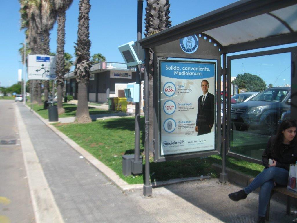 Pensiline Bus Lecce | Spread Affissioni