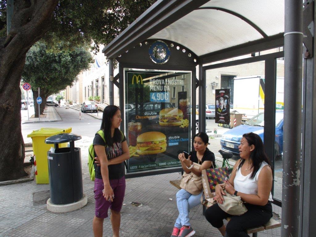 Pensiline Bus Lecce | Spread Affissioni